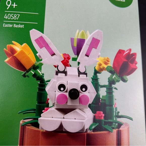 Lego | Toys | Lego 4587 Easter Basket With Bunny And Flowers 368 Pieces ...